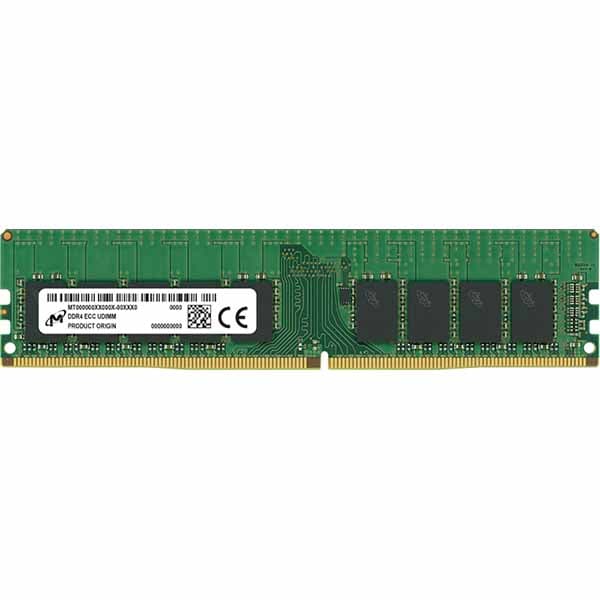 Micron(Crucial) 16GB(16GBx1) DDR4 3200MT/s(PC4-25600) CL22 SR x8 ECC UDIMM 288pin｜MTA9ASF2G72AZ ...