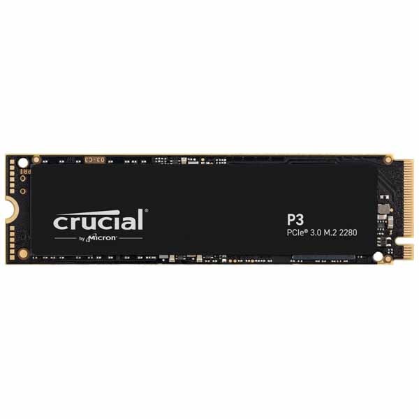 Crucial P3 容量4TB M.2(2280) 3D NAND Gen3 x4 NVMe M.2 SSD ; 3500MB/s ...