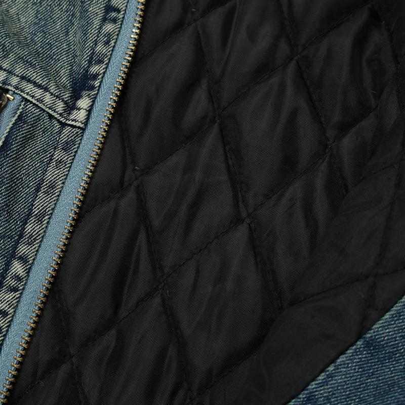 リブカラー中綿デニムジャケット | アウター | PCTOKYO