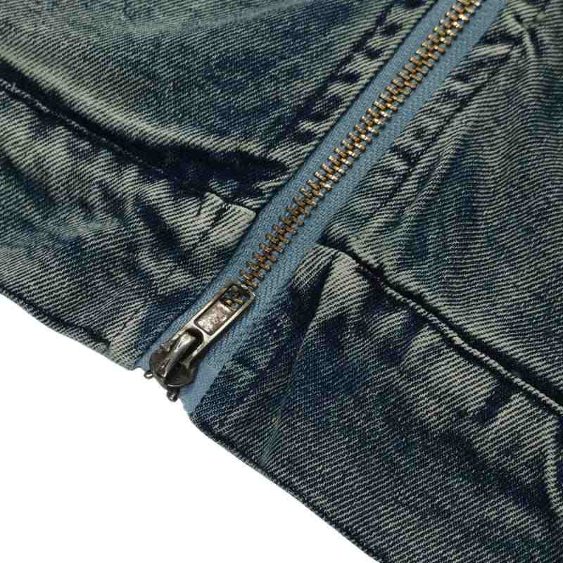 リブカラー中綿デニムジャケット | アウター | PCTOKYO