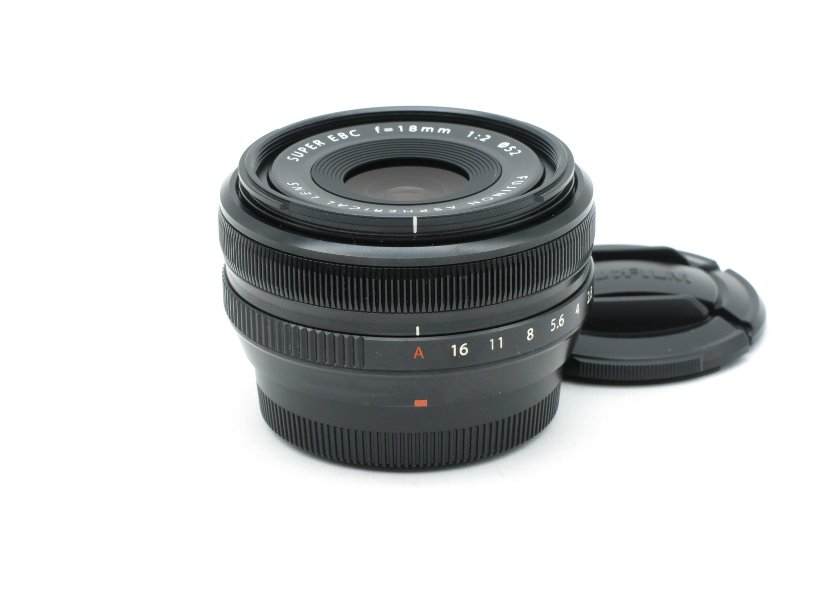 【中古】富士フイルム フジノンXF18/F2 R｜ペンギンカメラ