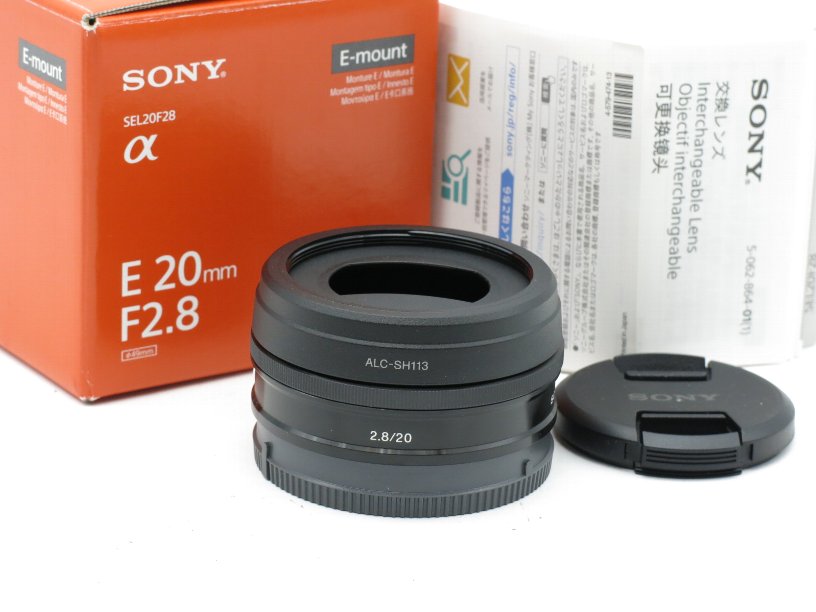 SONY E20/F2.8 (SEL20F28） | 一眼用レンズ,ミノルタ（ソニー） | | ペンギンカメラ