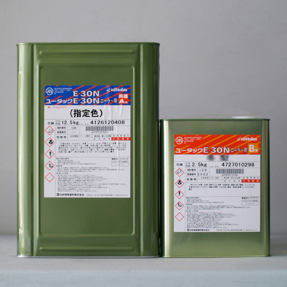 ユータックE－30Nローラー用 （指定色） 15Kg/セット 【ご希望の色に調色します。色目により割高になります】 | 取扱メーカー,日本特殊塗料株式会社 | DIY・塗料のペンキいっぱい！