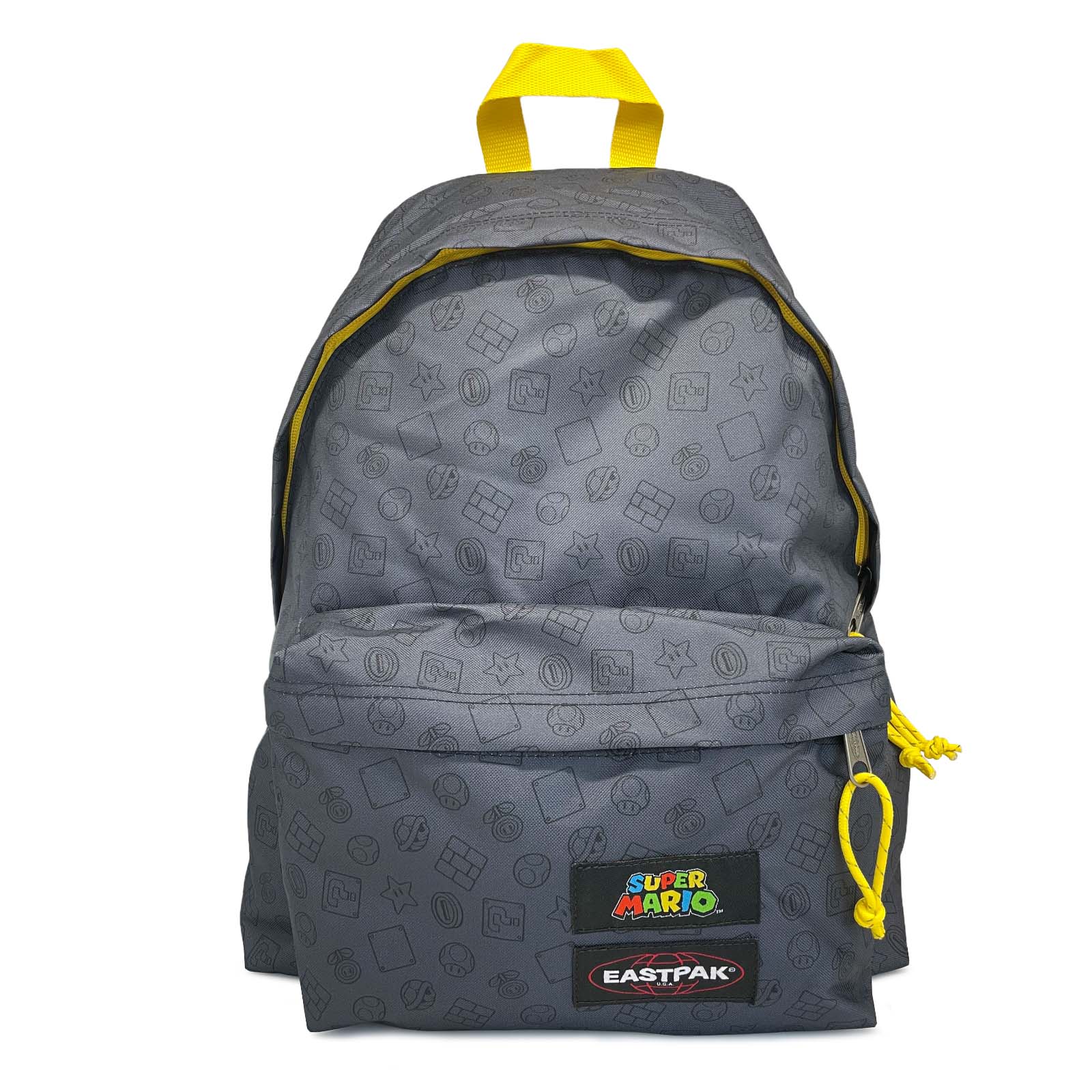 イーストパック スーパーマリオ リュック バックパック 24リットル EK000620 8C2 MARIO GREY | D-F ...