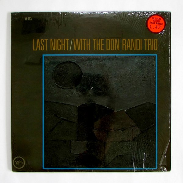 With The Don Randi Trio - Last Night｜JAZZ,Modern jazz｜Paddy Field ...