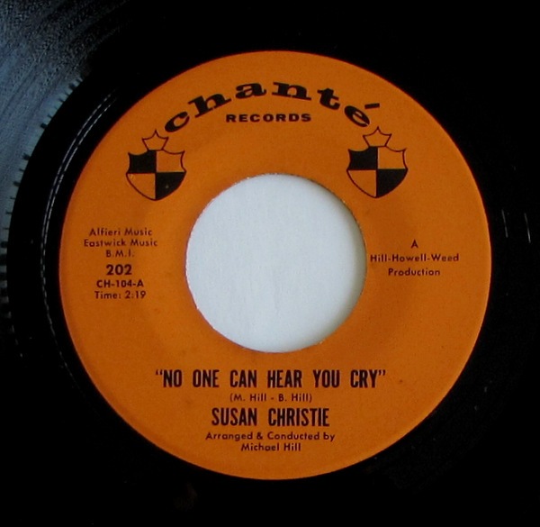 Susan Christie - No One Can Hear You Cry / When Love Comes｜ROCK,Folk ...