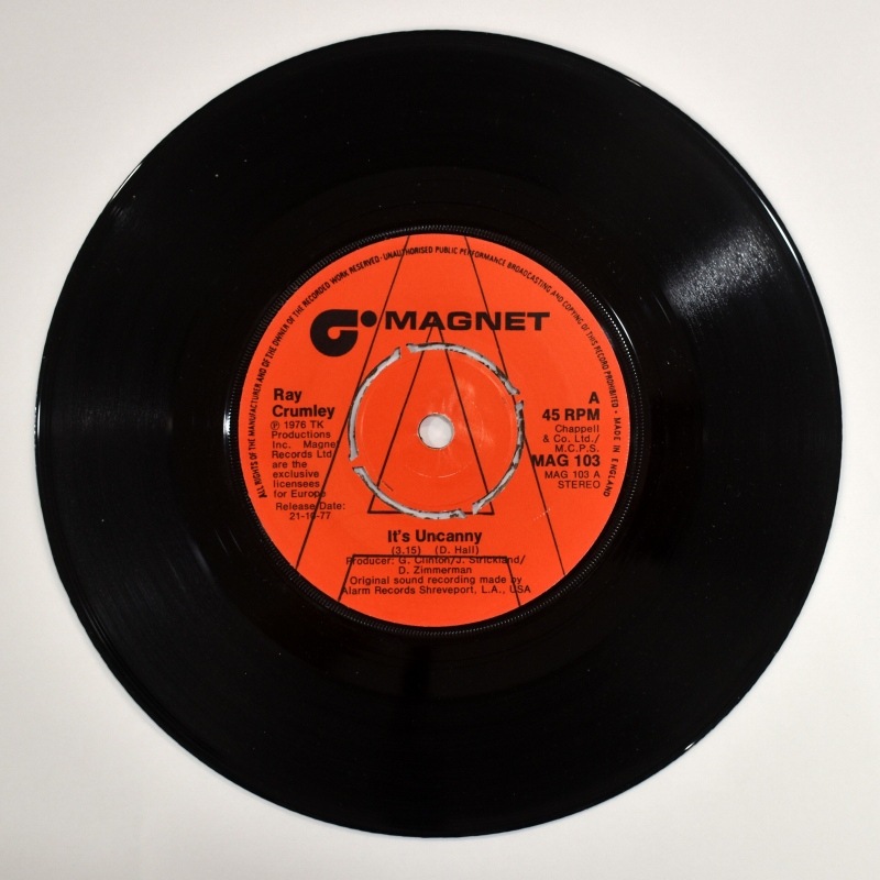 Ray Crumley - It's Uncanny / All The Way In Love With You [7inch]｜SOUL ...