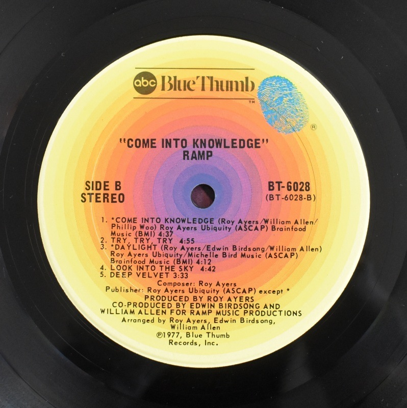 Ramp - Come Into Knowledge [LP]｜全てのカテゴリー｜Paddy Field Records｜中古アナログレコード ...