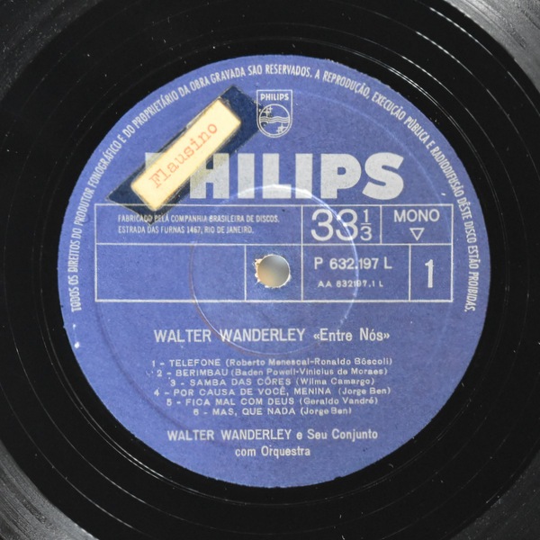 Walter Wanderley, Seu Conjunto E Orquestra - Entre Nos｜BRAZIL,BOSSA ...