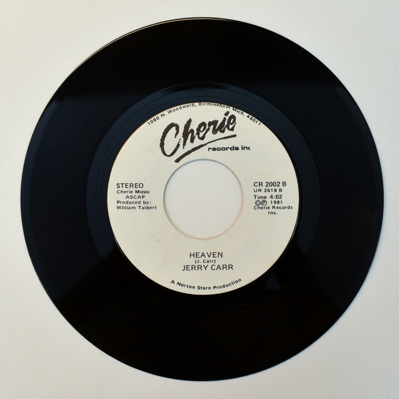Jerry Carr - Keep On Comin' Back / Heaven [7inch]｜全てのカテゴリー｜Paddy Field ...