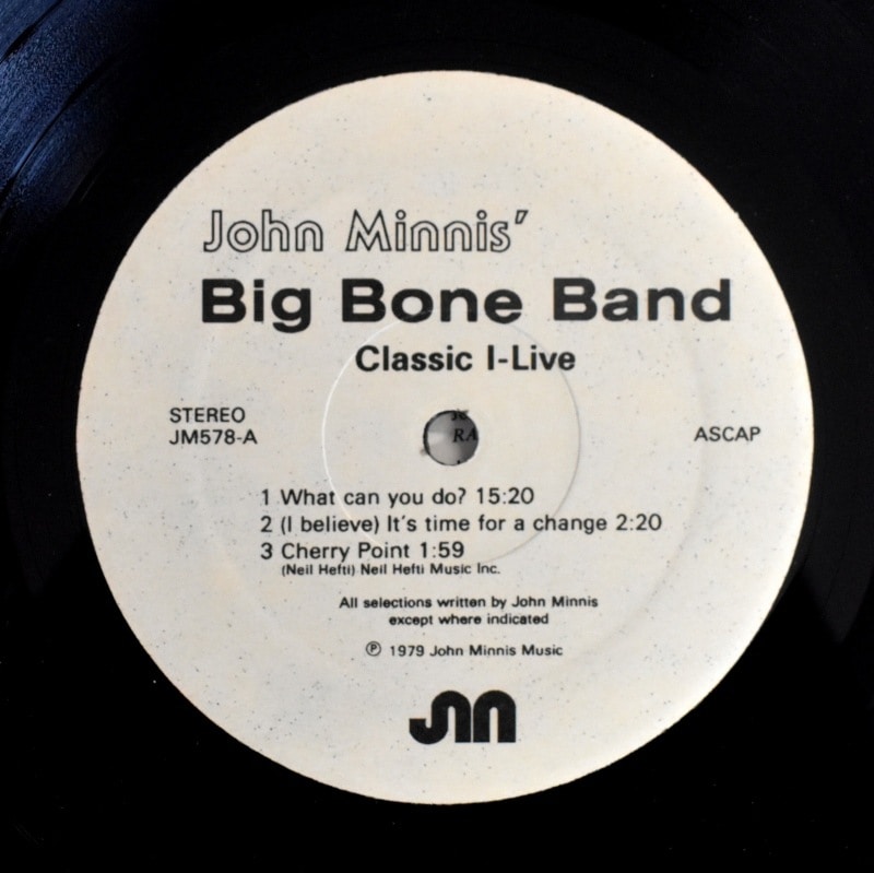 John Minnis' Big Bone Band - Classic I-Live [LP]｜JAZZ,JAZZ FUNK / SOUL ...