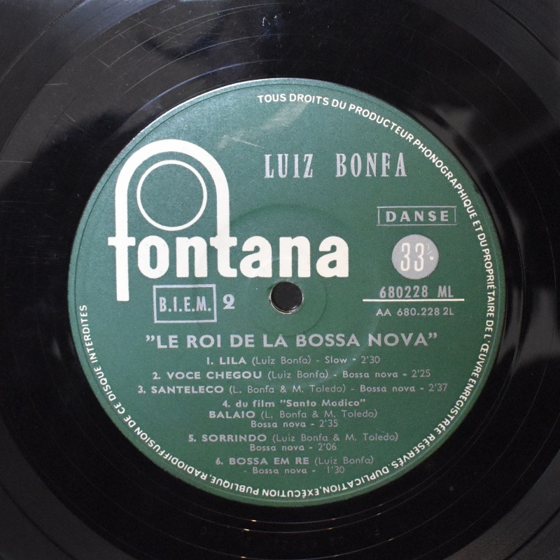 Luiz Bonfa - Le Roi De La Bossa Nova [LP]フランス オリジナル｜BRAZIL,BOSSA NOVA ...