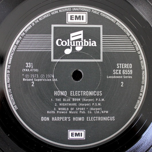 Don Harper - Homo Electronicus Norma Winstone [LP]｜JAZZ,JAZZ FUNK ...