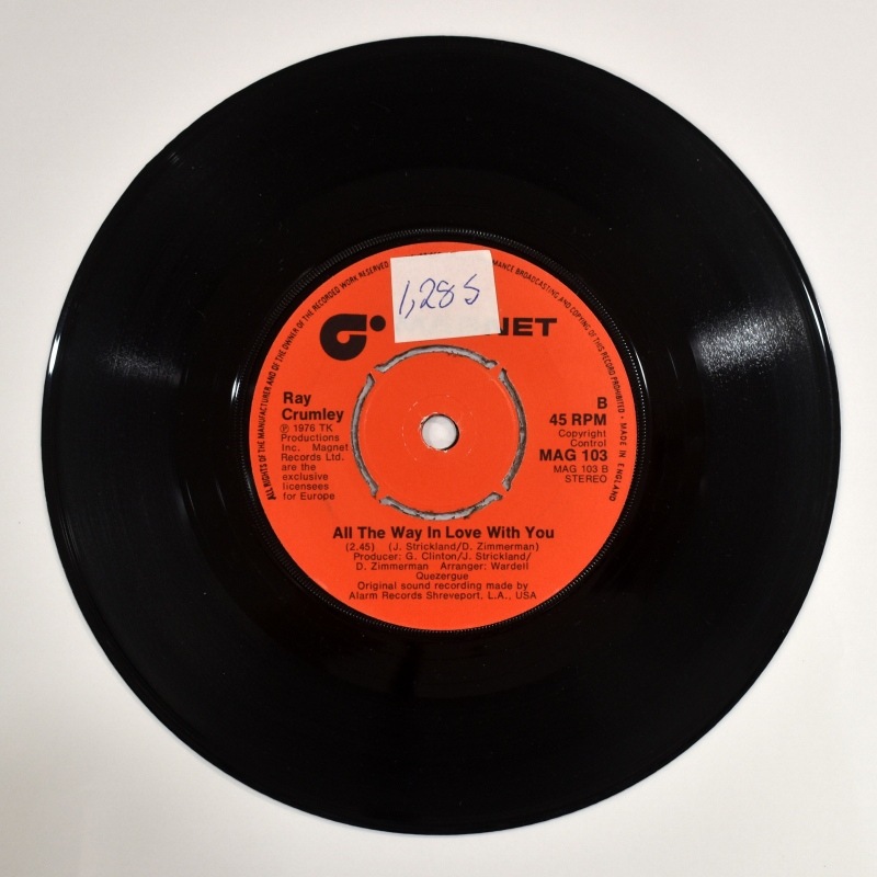 Ray Crumley - It's Uncanny / All The Way In Love With You [7inch]｜SOUL ...