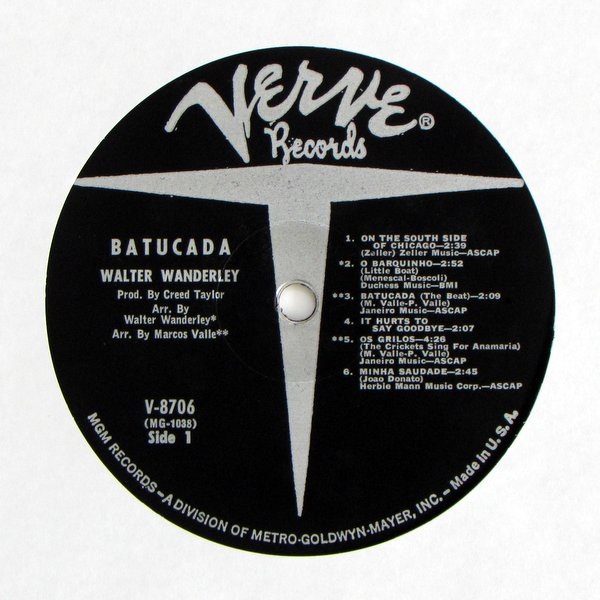 Walter Wanderley - Batucada｜BRAZIL,BOSSA NOVA｜Paddy Field Records｜中古 ...