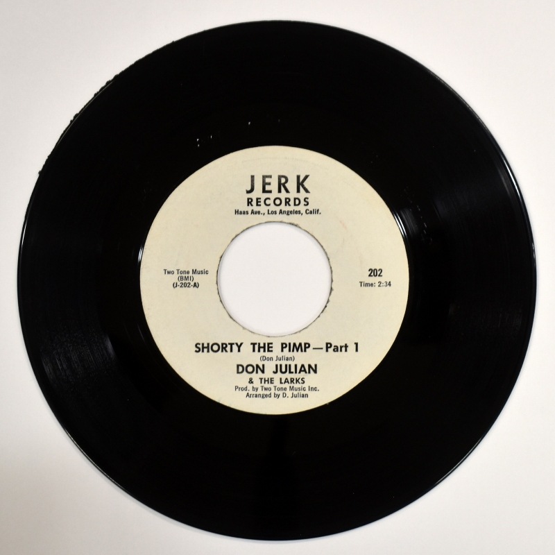 Don Julian & The Larks - Shorty The Pimp (Part 1) / ST (Part 2) [7inch ...