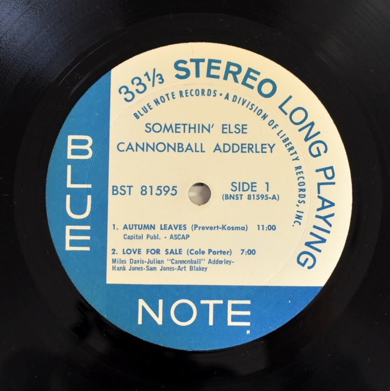 Cannonball Adderley - Somethin' Else [LP]｜JAZZ,Hard Bop｜Paddy Field ...