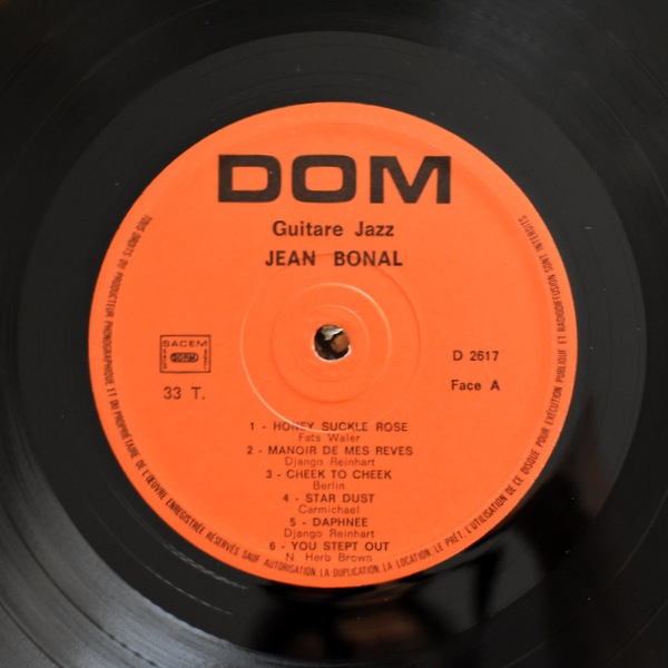 Jean Bonal - Guitare Jazz｜JAZZ,Euro Jazz｜Paddy Field Records｜中古アナログレコード ...