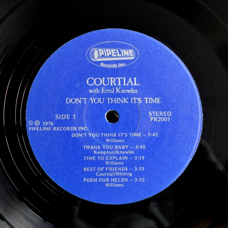 Courtial With Errol Knowles - Don't You Think It's Time [LP]｜JAZZ,JAZZ ...