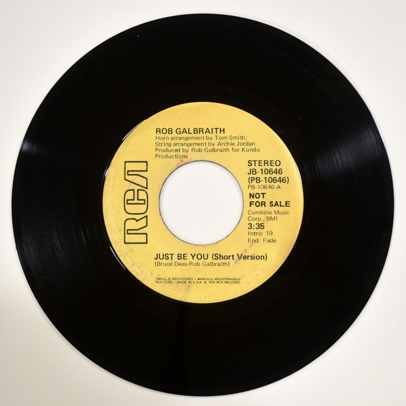 Rob Galbraith - Just Be You (Short Version) / Just Be You (Long Version ...