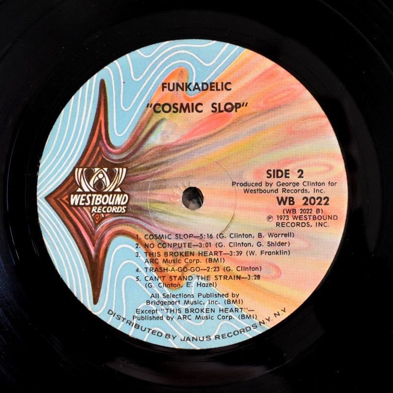 Funkadelic - Cosmic Slop [LP] USオリジナル盤質良好｜SOUL / FUNK,P-Funk｜Paddy Field Records｜中古アナログレコード｜Used ...