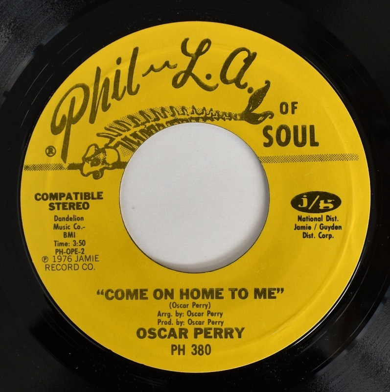 Oscar Perry - Gimme Some / Come On Home To Me [7inch]｜SOUL / FUNK,soul ...