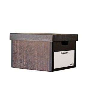 FELLOWES BANKERS BOX - Woodgrain 703S BOX (3個セット） | Home accessory,Box ...