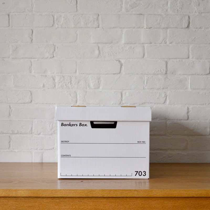 FELLOWES BANKERS BOX - 703BOX （3個セット） | Home accessory,Box & Basket ...