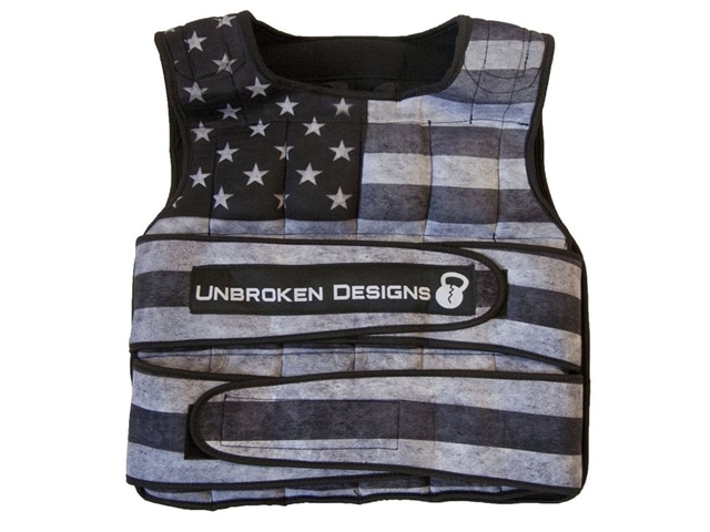 【Unbroken Designs 50%OFF】STARS AND STRIPES 18kgウェイトベスト
