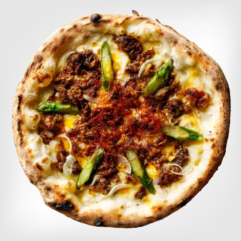 特製旨辛ダレの黒毛和牛ピザ | 冷凍ピザ,コラボシリーズ | PIZZAREVO