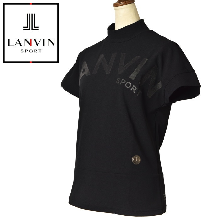 ランバン スポール ゴルフ LANVIN SPORT 2024春夏新作 レディース 半袖ハイネックシャツ モックネック 服 ゴルフウェア | LANVIN SPORT,LANVIN SPORT ...