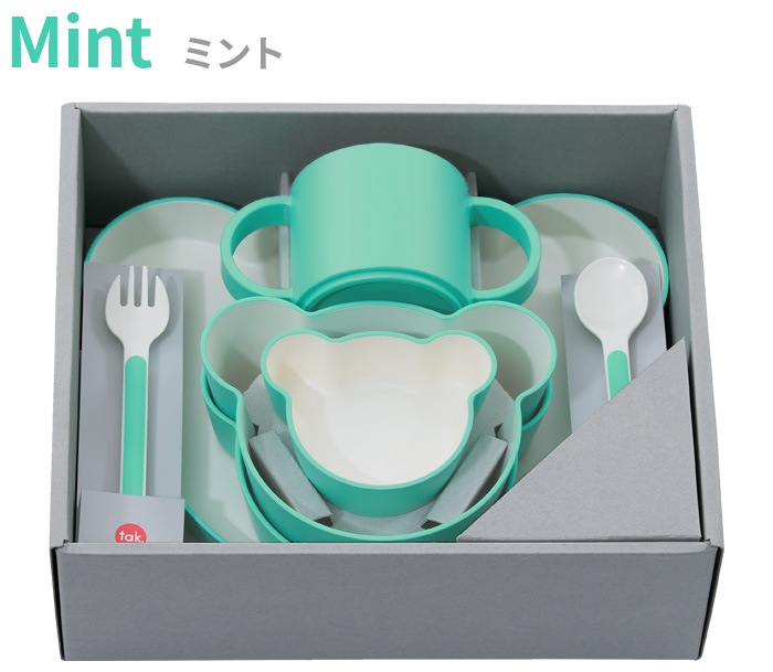 タック キッズディッシュ ギフトボックス ベア ラッキー7 tak. KIDS DISH gift box bear lucky7 JTN-1030 | ベビー＆キッズ,ベビー雑貨 ...