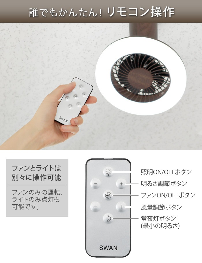 Slimac UZUKAZE mini LEDファンシーリング [FCE-222/FCE-223] | 新着 | plywood(プライウッド)