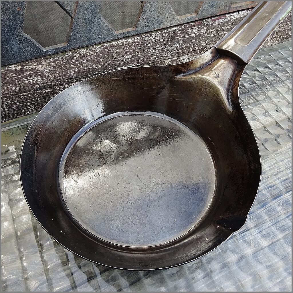 1960年代 USA 195mm ビンテージ フライパン 鉄フライパン アメリカ製 Cowboy Frying Pans | キッチン ...