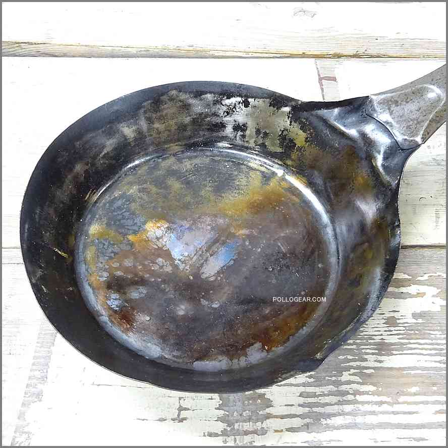 1940年代 L&G Mfg Co ビンテージ フライパン 鉄フライパン アメリカ製 Cowboy Frying Pans 192㎜ COLD ...