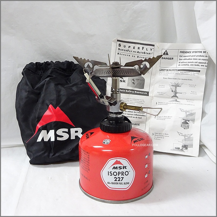 98~ MSR SUPERFLY スーパーフライ 前期型 OLDモデル ガスストーブ シングルバーナー イグナイター付き | ランタン/火器,バーナー | POLLOGEAR