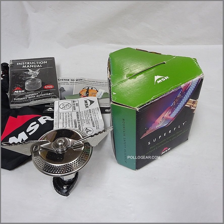 箱付き デッドストック MSR SUPERFLY 後期型 スーパーフライ 未使用品 VINTAGE ガスストーブ | ランタン/火器,バーナー | POLLOGEAR
