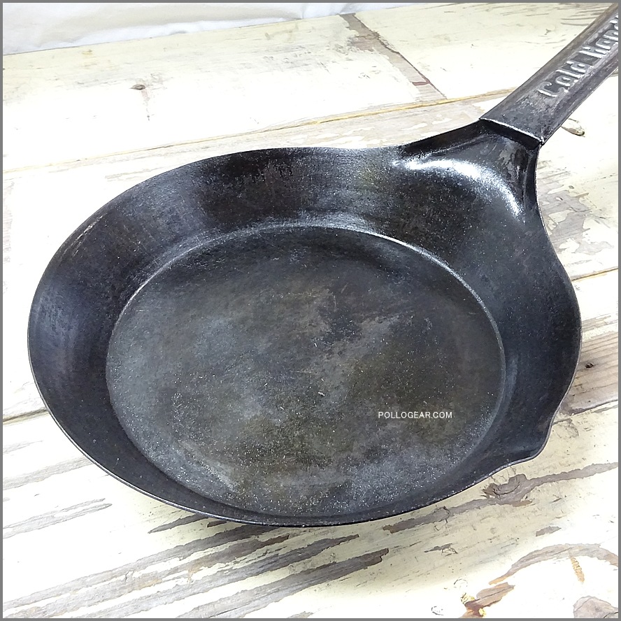 1950年代 COLD HANDLE ビンテージ フライパン 鉄フライパン アメリカ製 Cowboy Frying Pans 195 ...