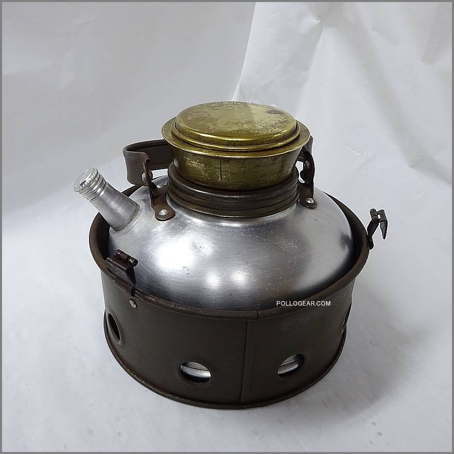 50’s SIRRAM BOILING SETS シラム ピクニックケトル スピリットバーナー 風防 アルスト アルコールストーブ ゴトク ...