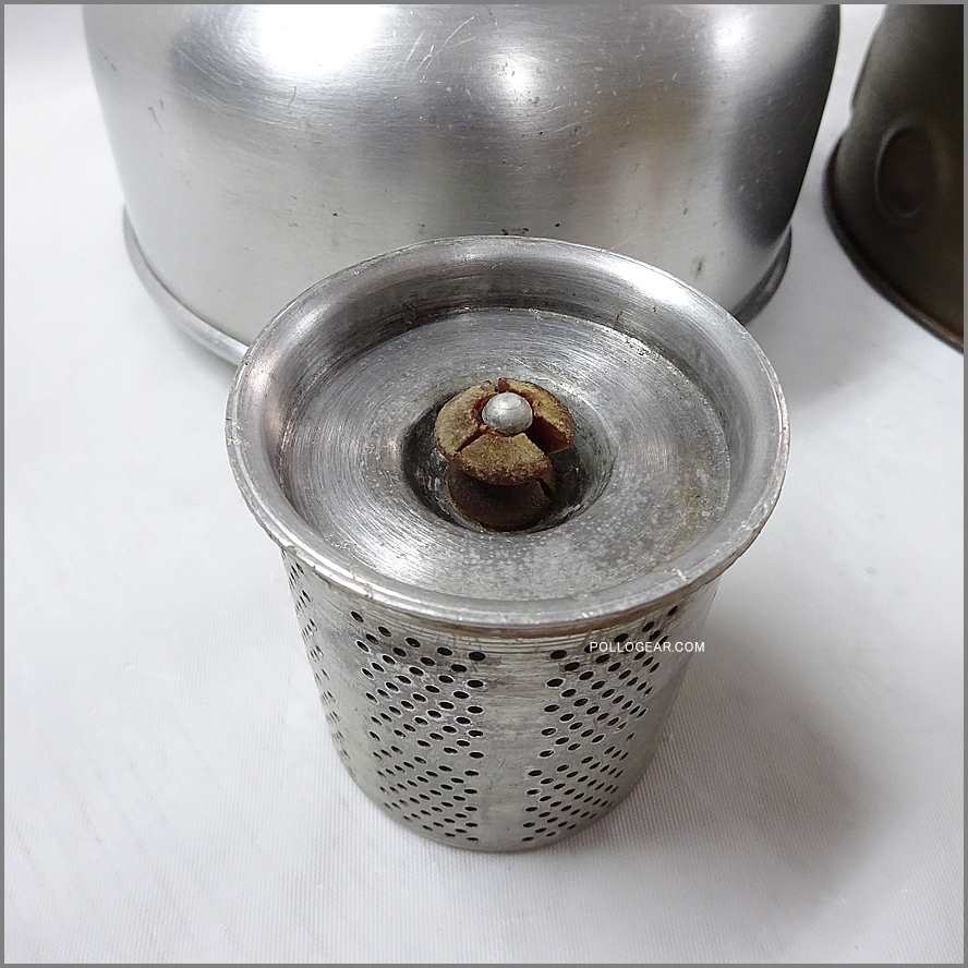 50’s SIRRAM BOILING SETS シラム ピクニックケトル スピリットバーナー 風防 アルスト アルコールストーブ ゴトク ...