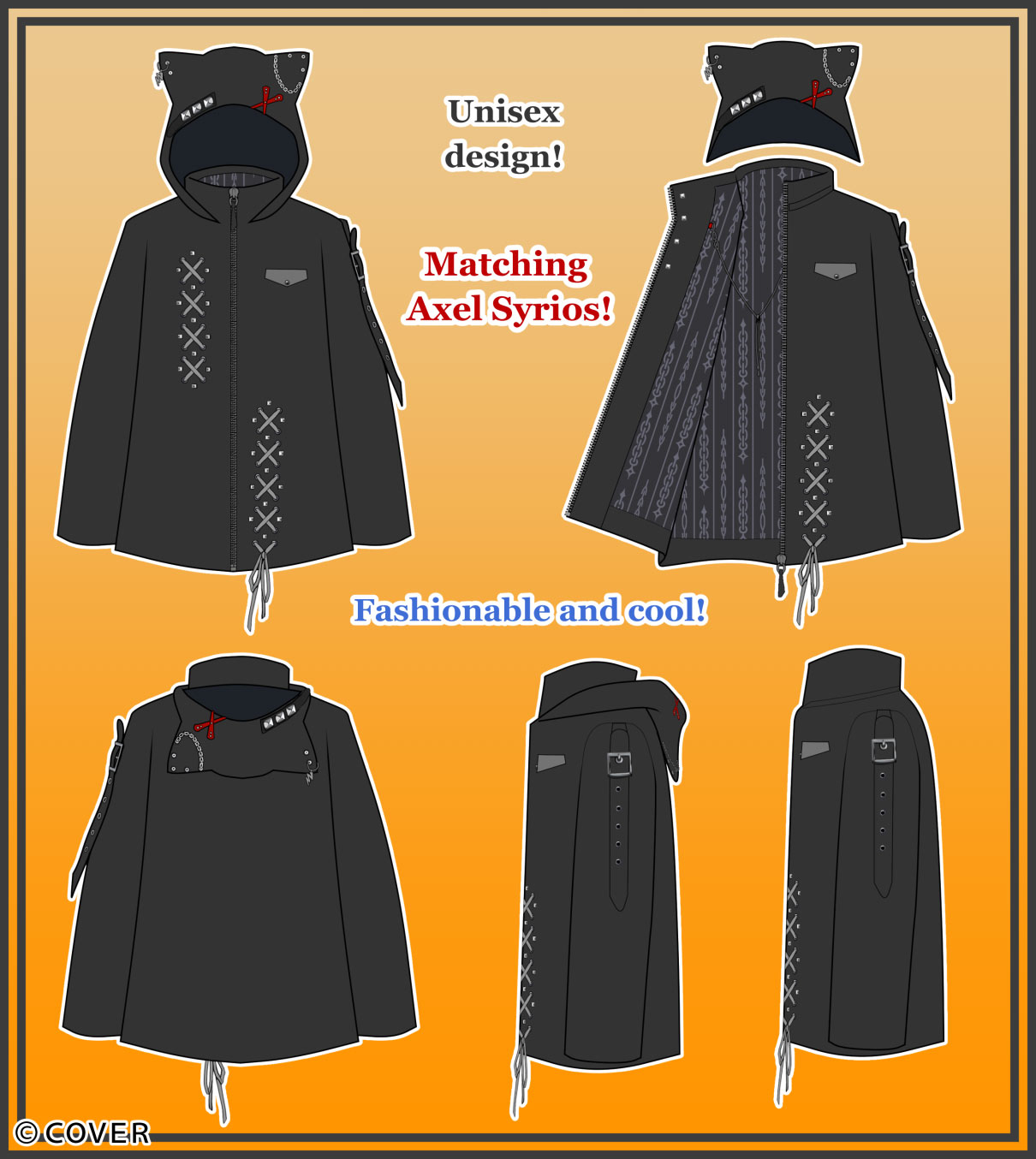 Designed by Axel Syrios.『AxelSyrios jacket』Bonus: Includes a postcard ...