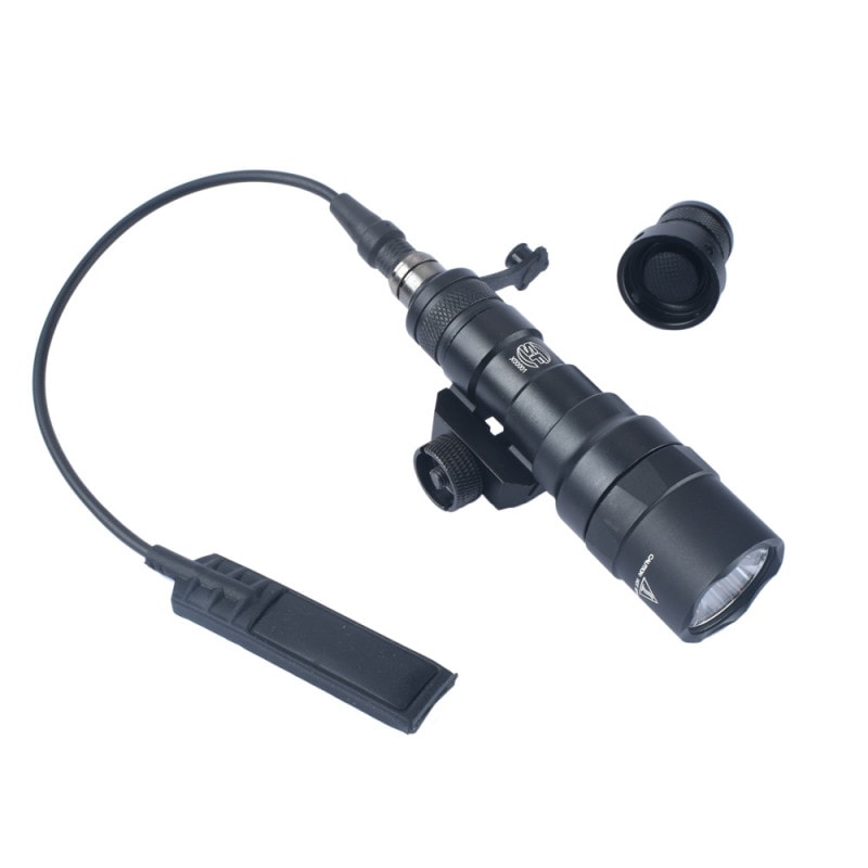 WADSN SF M300Bスタイルミニスカウトライト/テープスイッチ&プッシュボタン-BLACK- > フラッシュライト/レーザーサイト ...