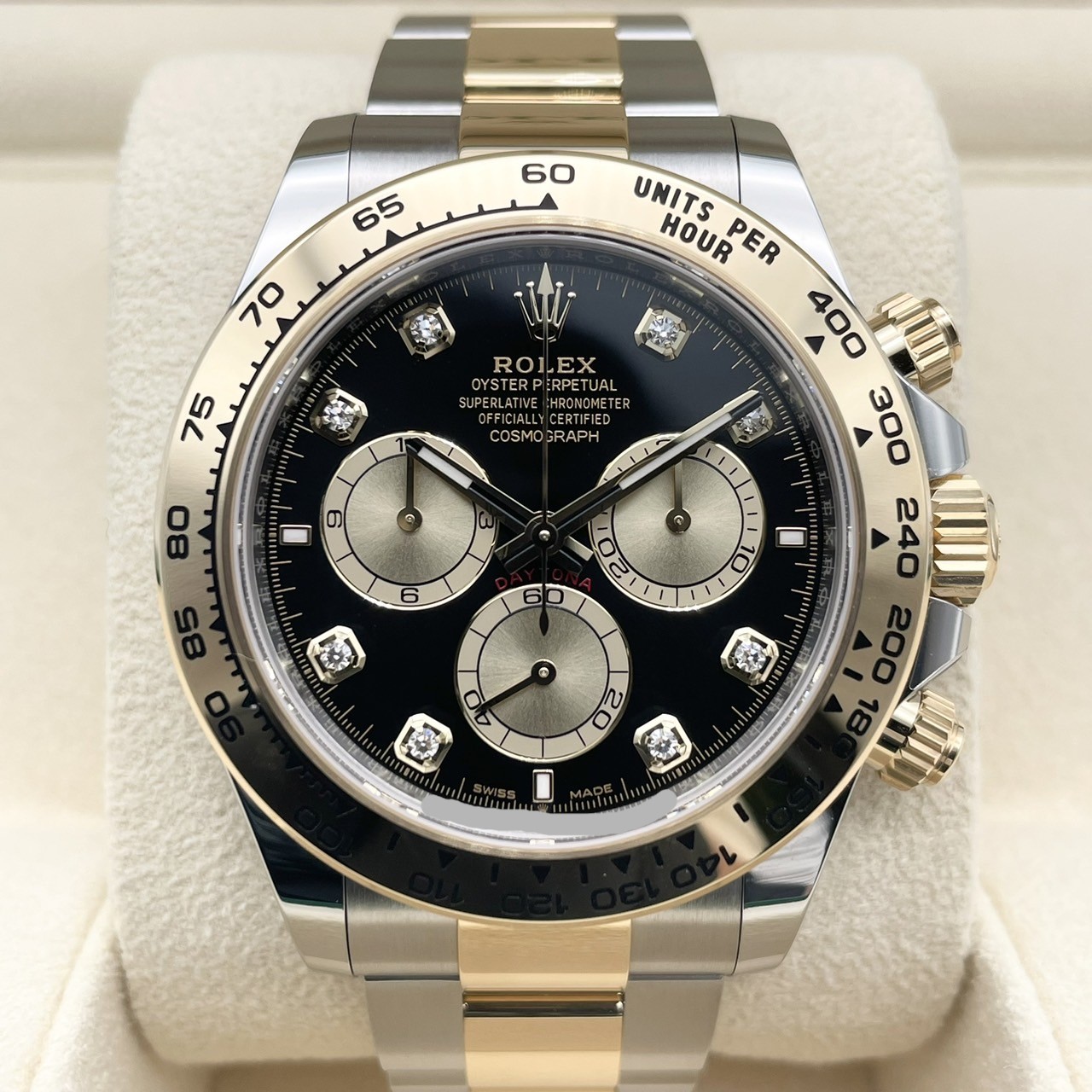 価格.com - ロレックス コスモグラフ デイトナ 126503 [8Pダイヤ オイスターブレスレット ブライトブラック&ゴールデン] 価格比較