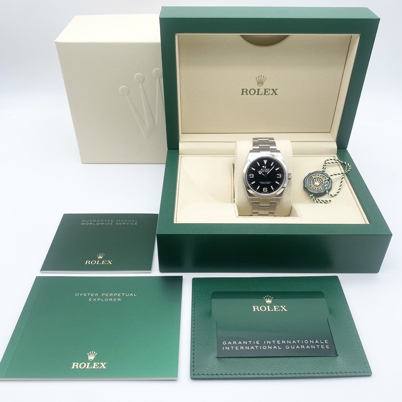 ロレックス エクスプローラー 224270 ブラック ステンレスチール オイスターブレス 40mm | 時計 | 商品状態：新品｜高級腕時計 ...