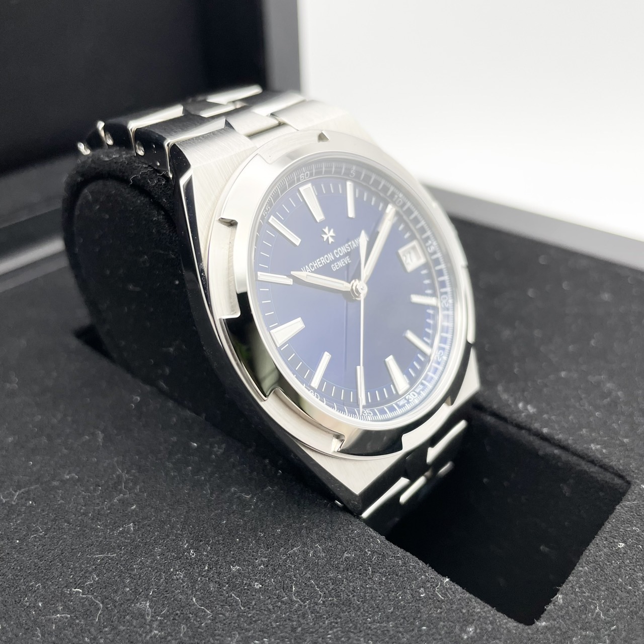 ヴァシュロンコンスタンタン オーヴァーシーズ 4520V/210A-B128 ステンレススチール ブルー 41mm | 時計 | 商品状態 ...