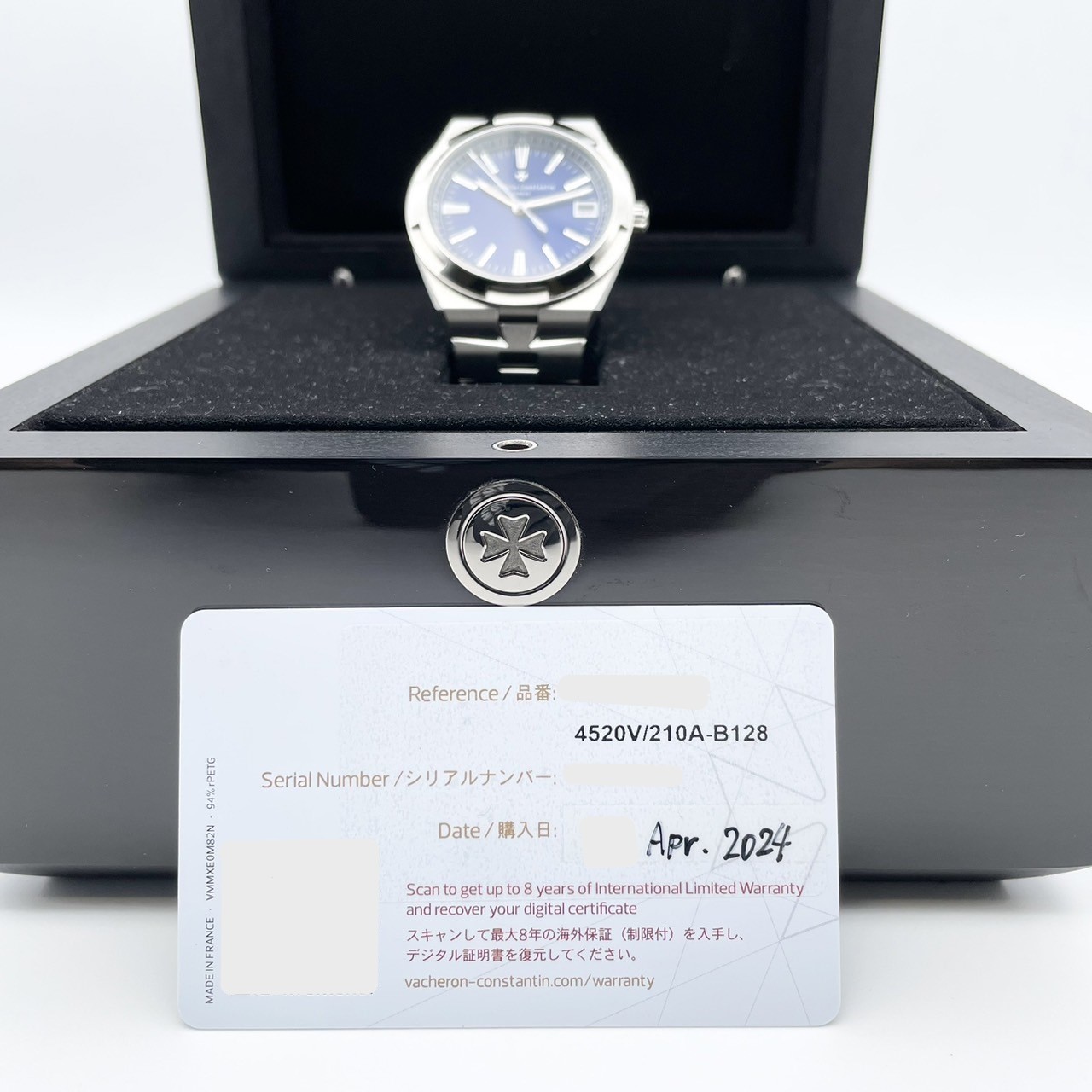 ヴァシュロンコンスタンタン オーヴァーシーズ 4520V/210A-B128 ステンレススチール ブルー 41mm | 時計 | 商品状態 ...