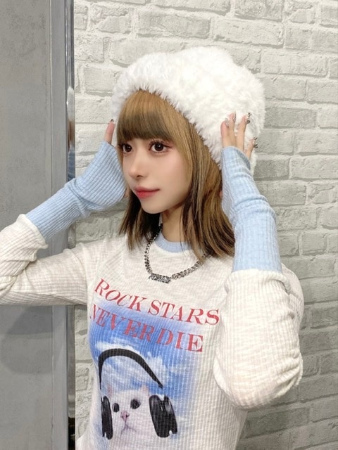 受注制【Never mind the XU】fur beanie (2color) | OUR BRAND,Never mind the XU ...