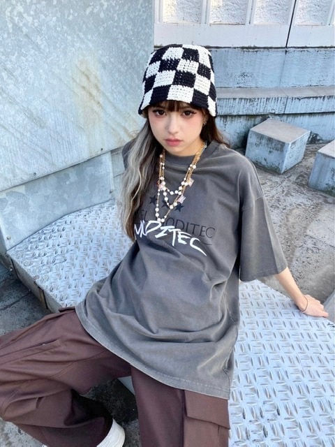 【Never mind the XU】check crochet hat (2color) | OUR BRAND,Never mind ...