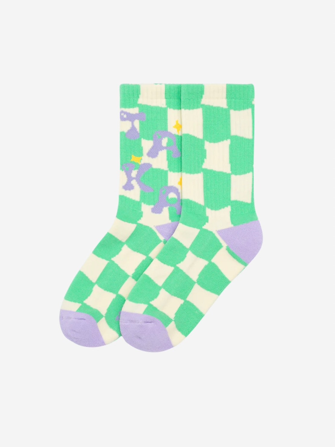 【TAKA ORIGINAL】logo checkerboard crew socks | OUR BRAND,TAKA ORIGINAL ...