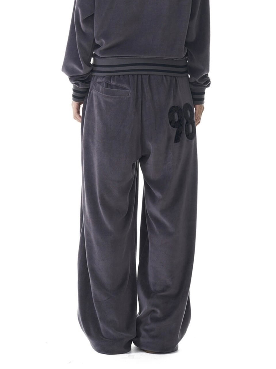 【AAKAM】98 Patch Velour Pants | OUR BRAND,AAKAM | PRESSING WEB SHOP
